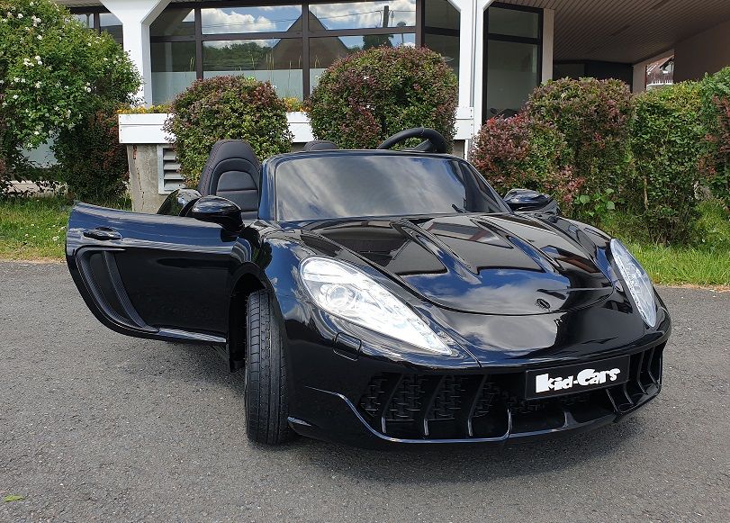 Kinderfahrzeug elektrisch groß XXL Porsche 24V doppelsitzer bis 16 km/h ...