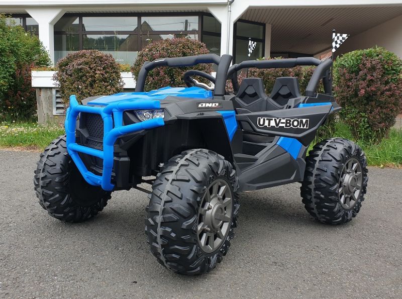 Kinder Elektro Auto Buggy 24V Kinderfahrzeug groß in blau ...